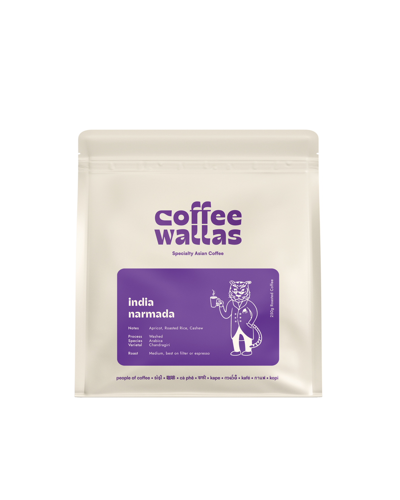 INDIA - Narmada Washed (Espresso/Filter) – Coffee Wallas